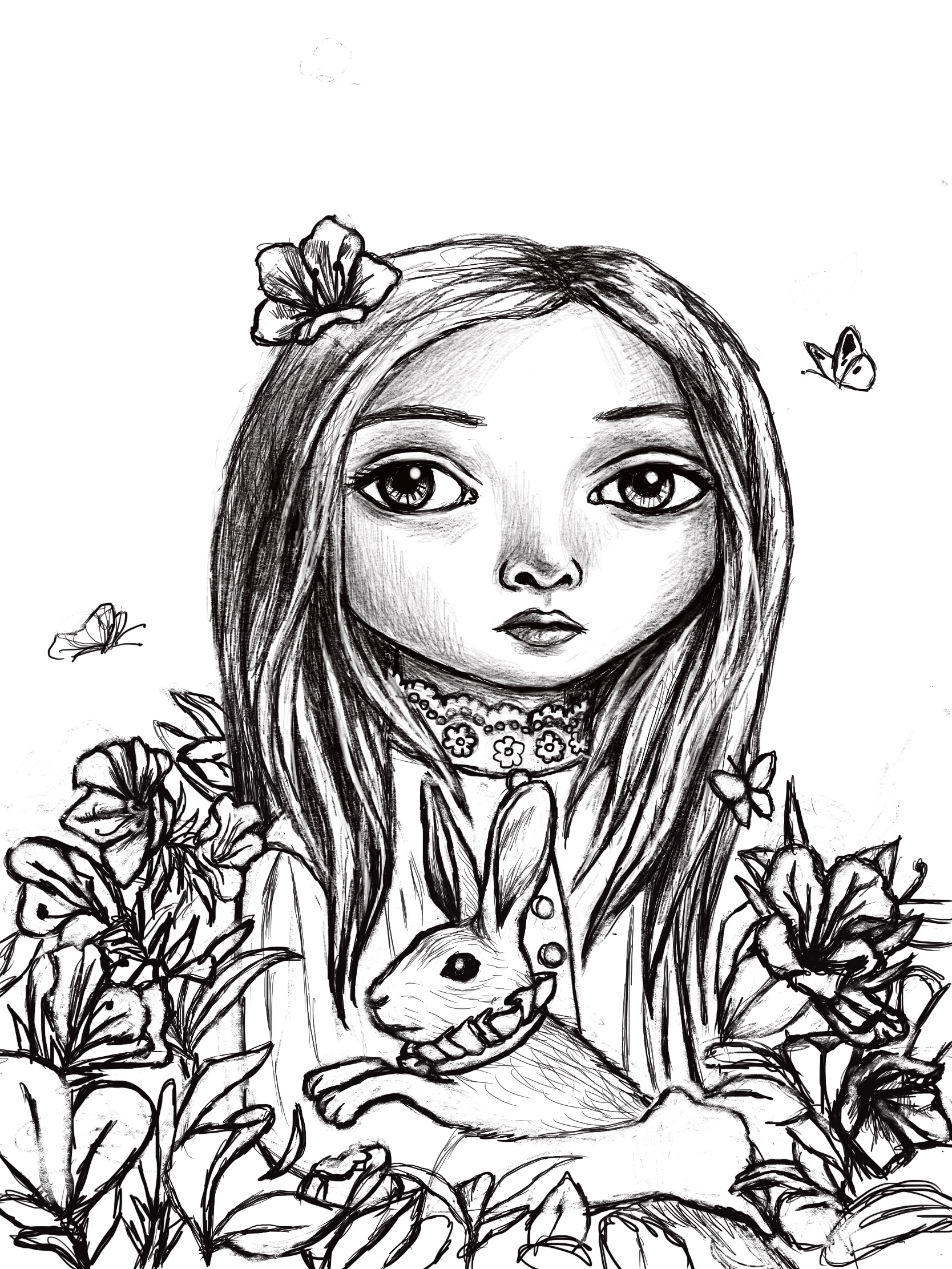 POP SURREAL PORTRAITURE - Kara Bullock Art School