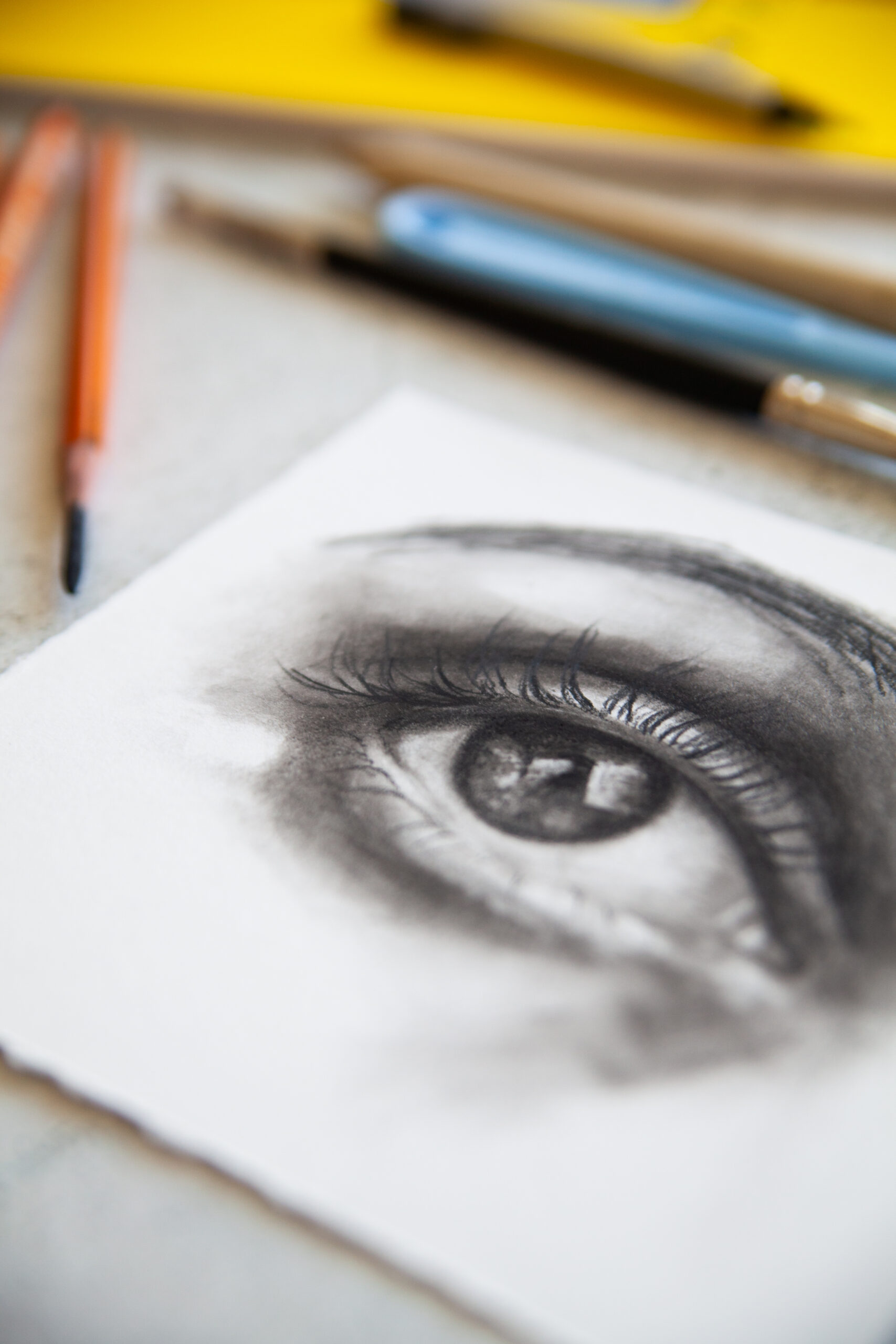 PAINTING LIFELIKE EYES - Kara Bullock Art School